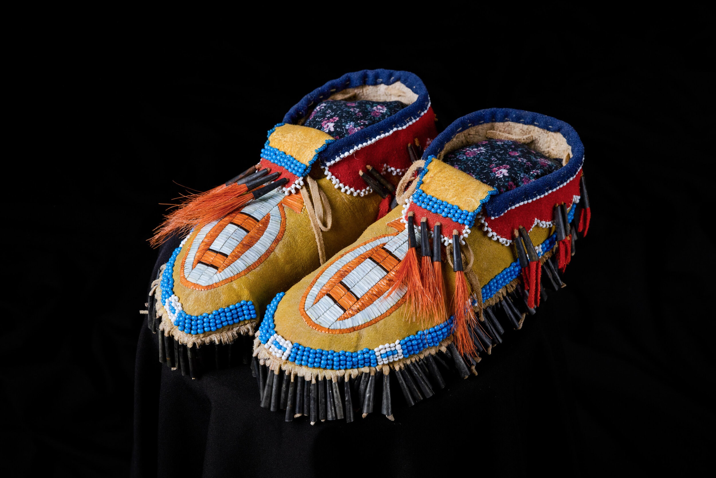 1830s Style Central Plains Side Seam Moccasins
